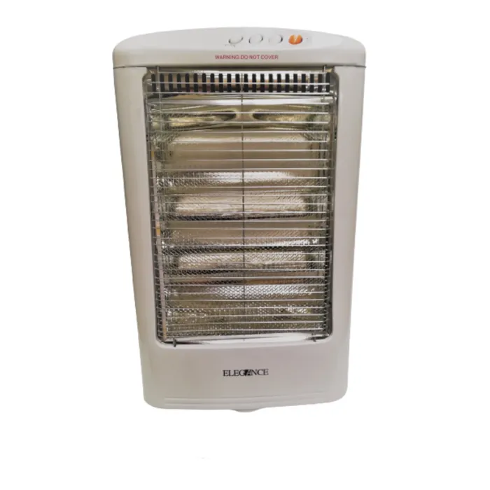 Elegance 1200W Halogen Heater WhiteElegance - Makopo Appliances